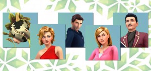 Avatars from The Sims 4 - Sims Online