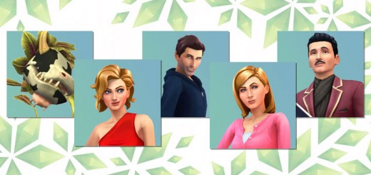 Avatars from The Sims 4 - Sims Online
