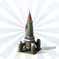 Retro Rocketship - Sims Online