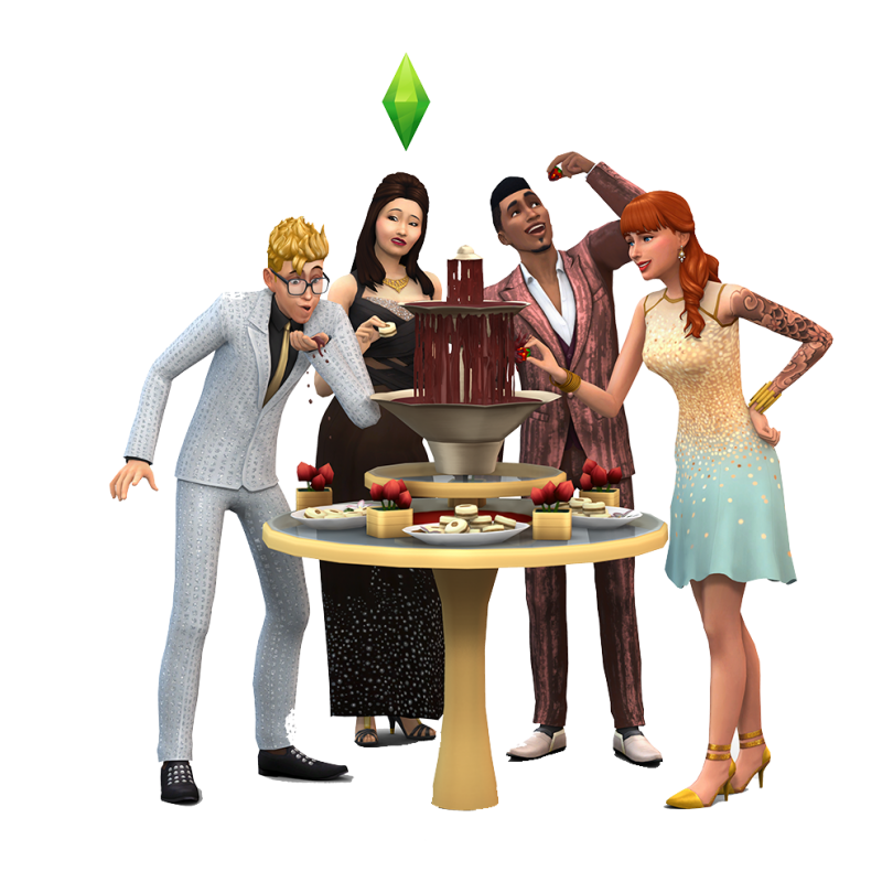 sims-4-luxury-party-stuff-pack-render-2 - Sims Online