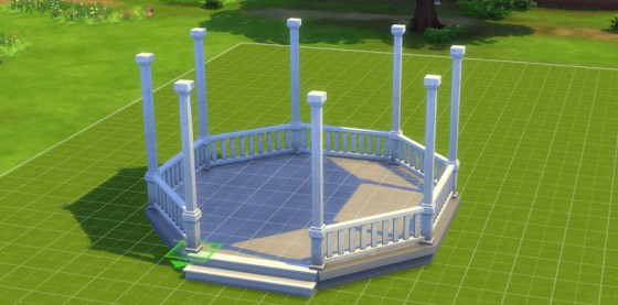 How to build a Gazebo in The Sims 4 - Sims Online