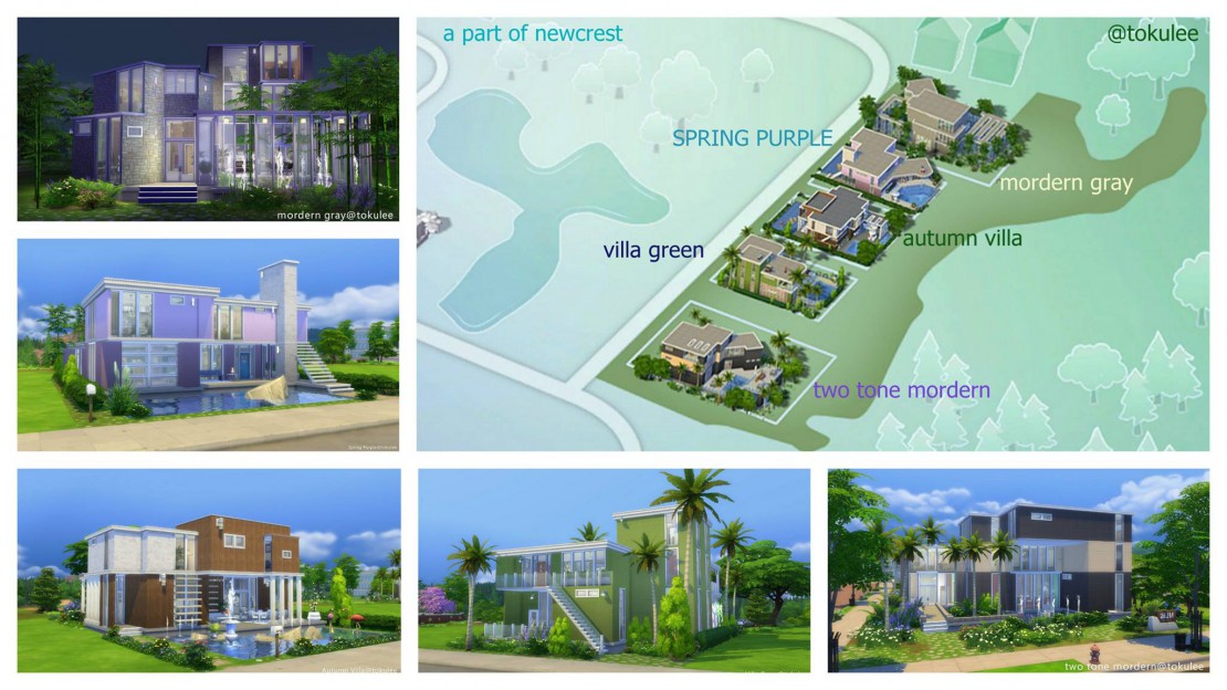 Fill up Newcrest with these Houses and Venues! - Sims Online