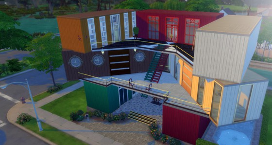 sims-4-container-house-challenge-8 - Sims Online
