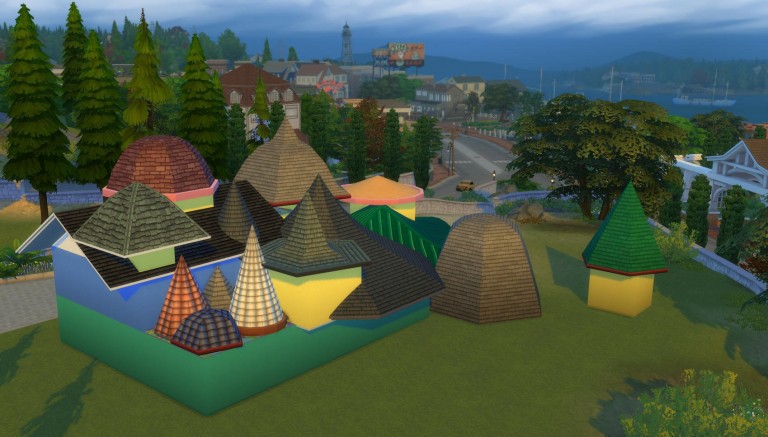 Octagonal Roofs and more in the New Patch! - Sims Online