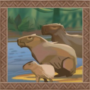 Capybara Encounter - Sims Online