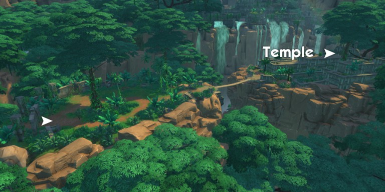 The Sims 4 Jungle Adventure Temple Walkthrough - Sims Online