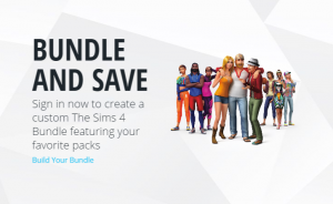 The Sims 4: Build Your Own Bundles On Origin - Sims Online