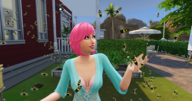 Beekeeping in The Sims 4 Seasons - Sims Online