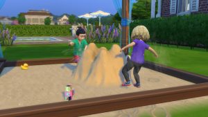 Build a Working Sandpit in Other Worlds with Island Living! - Sims Online