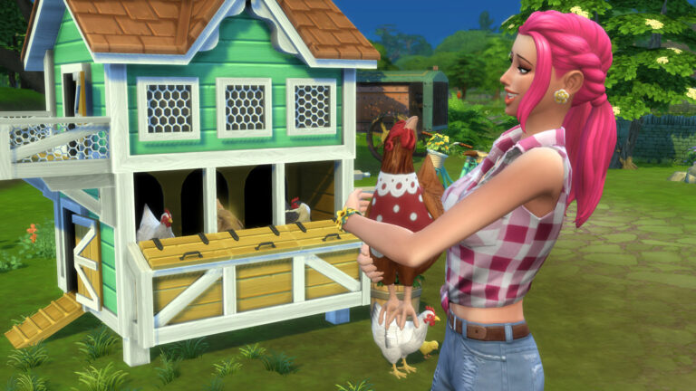 Sims 4 Cottage Living Chicken Guide Banner Sims Online