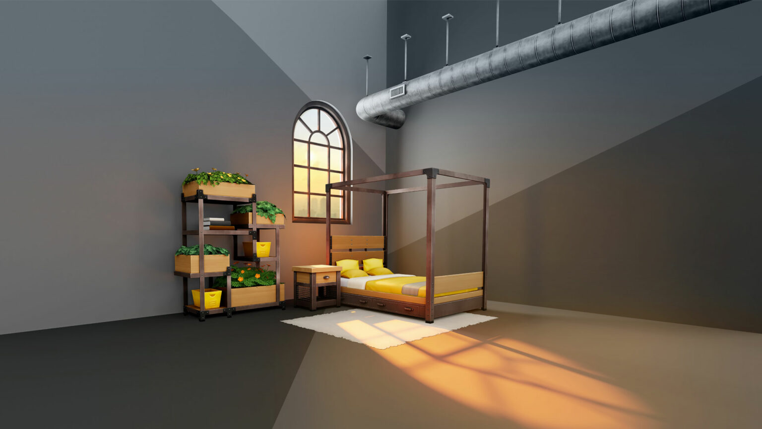 Sims-4-Industrial-Loft-Kit-Banner - Sims Online